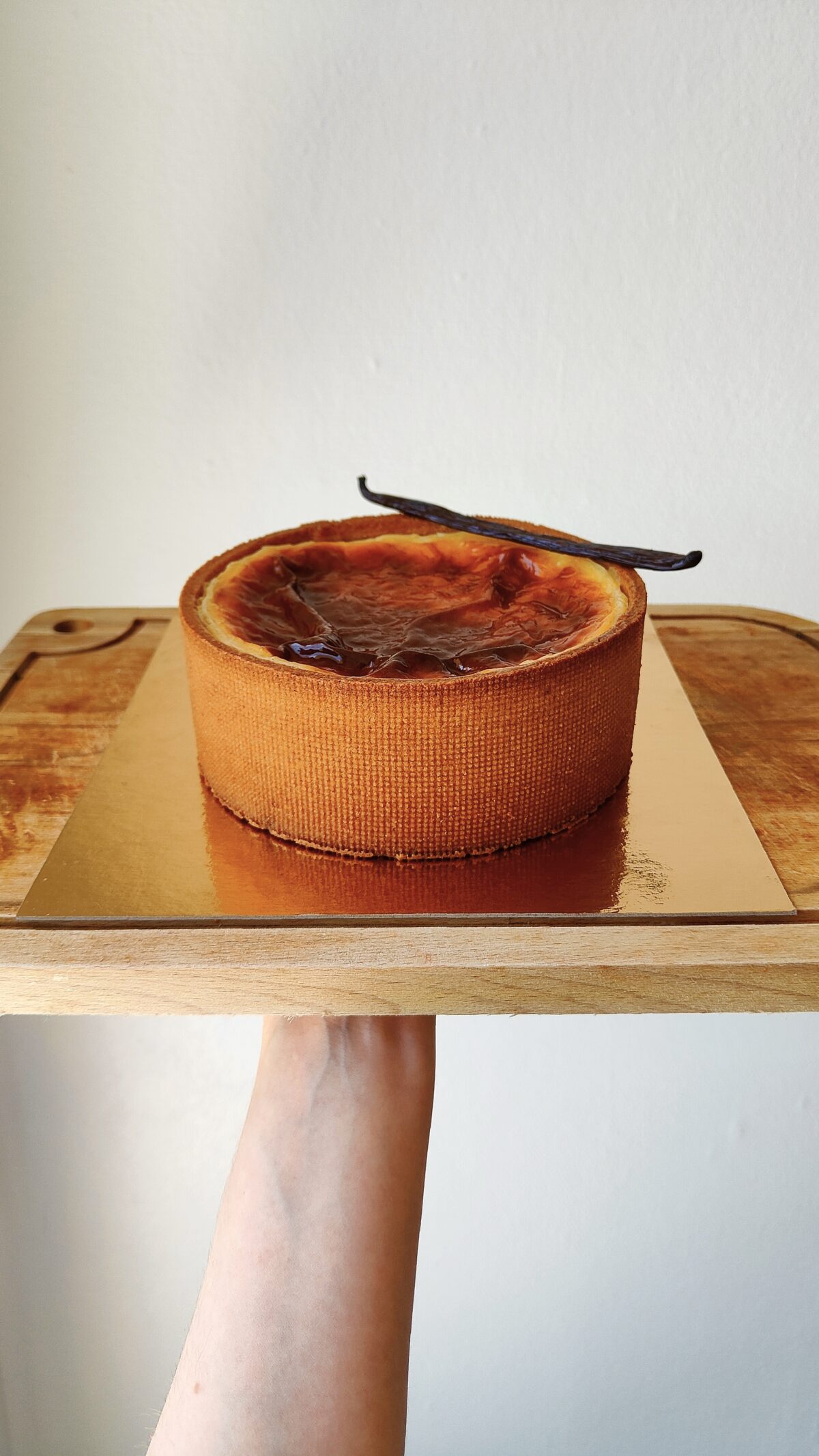 Flan Pâtissier vanille et insert praliné aux noix de macadamia | Luna ...